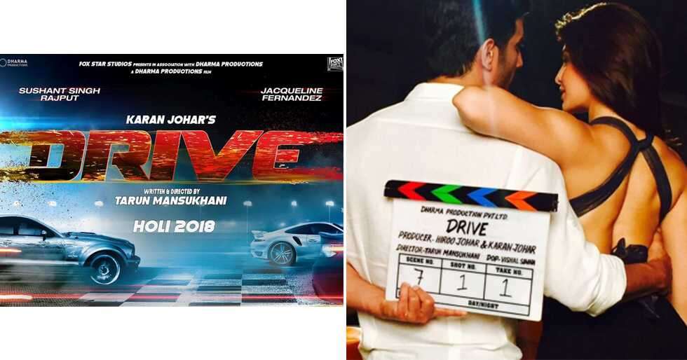 Drive first look out: Sushant Singh Rajput and Jacqueline Fernandez all ...