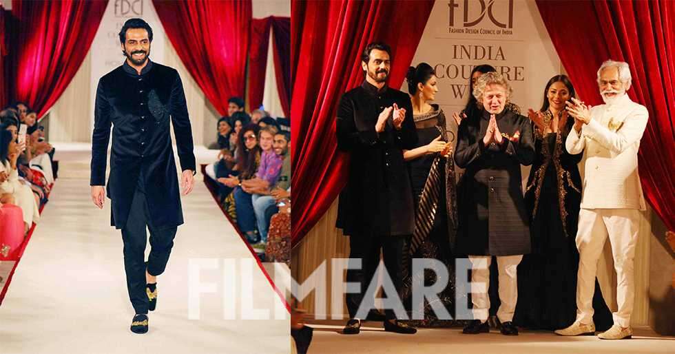 Arjun Rampal looks dapper as he walks at the India Couture Week 2017 ...