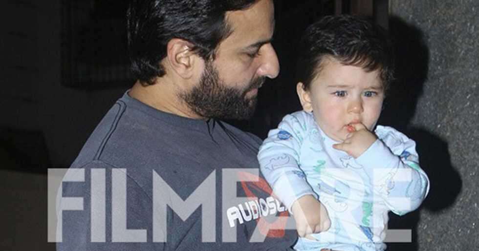 “Taimur was alone with me and he was looking a little sad" - Saif Ali ...
