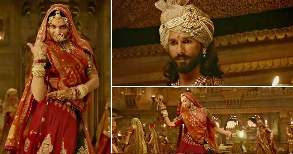 Deepika Padukone dances like a dream in Ghoomar from Padmavati ...
