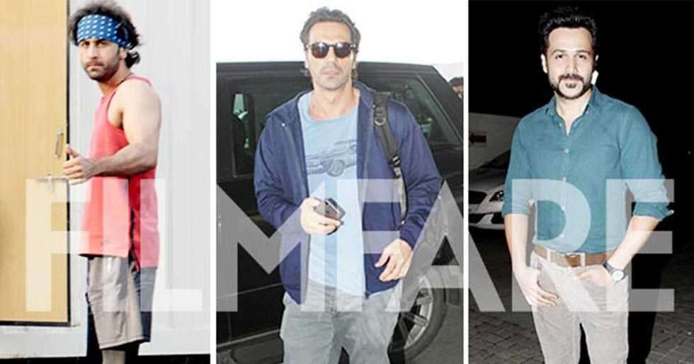 Photo Alert: Ranbir Kapoor, Emraan Hashmi and Arjun Rampal snapped n ...