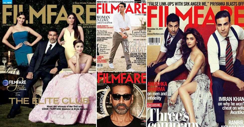 Birthday Special: Akshay Kumar's Filmfare covers down the years ...
