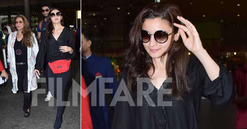 Alia Bhatt and Dimple Kapadia return from Brahmastra’s Bulgaria shoot ...