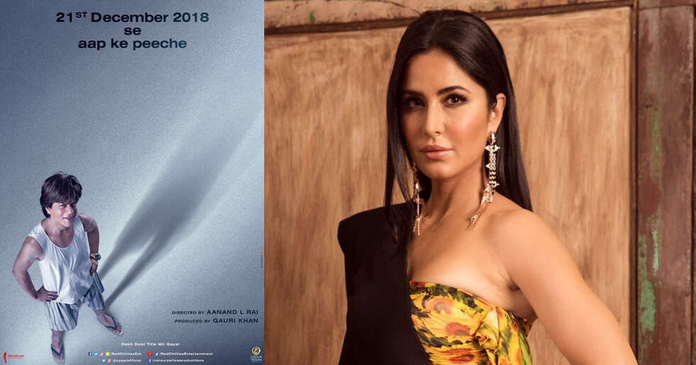 Did you spot Katrina Kaif in the title announcement video of Shah Rukh ...