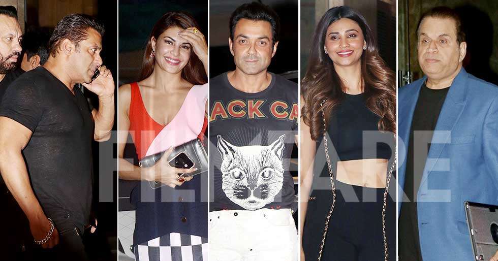 The cast of Race 3 parties all night after the screening of the film ...
