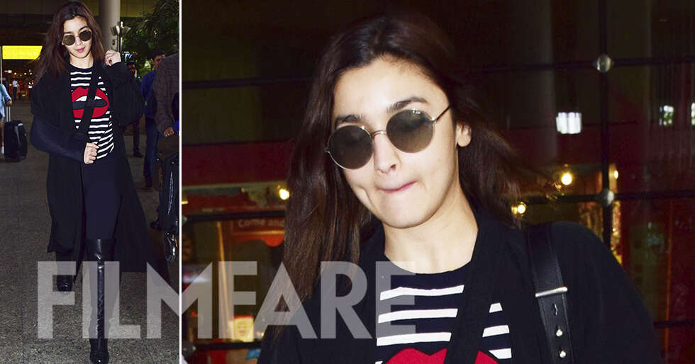 Alia Bhatt returns to Mumbai after shooting for Brahmastra in Bulgaria ...