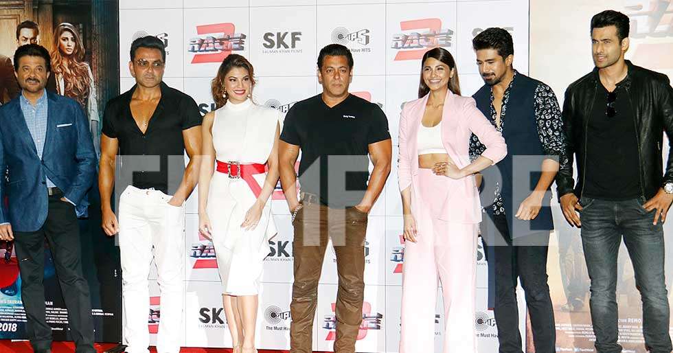 The cast of Race 3 launch the highly awaited trailer of the film ...
