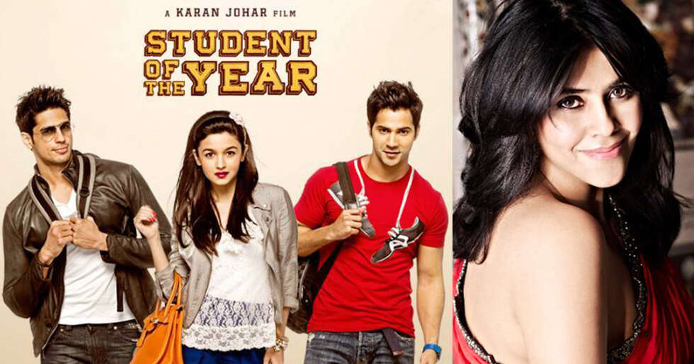 Punch Beat is not a spin off of Student of the Year, claims Ekta Kapoor ...