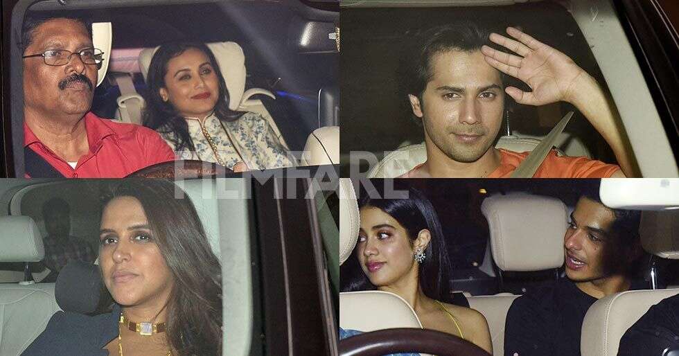 Stars celebrate 20 years of KKHH at Karan Johar’s after party ...