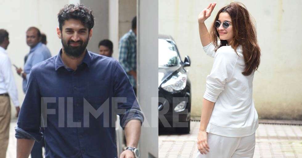 Alia Bhatt and Aditya Roy Kapur meet up to prep for Sadak 2 | Filmfare.com