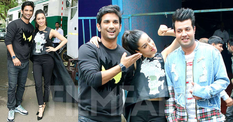 Shraddha Kapoor and Sushant Singh Rajput get goofy during Chhichhore ...