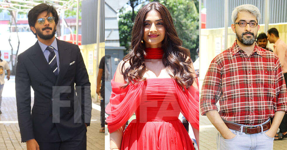 Sonam Kapoor and Dulquer Salmaan launch the trailer of The Zoya Factor ...