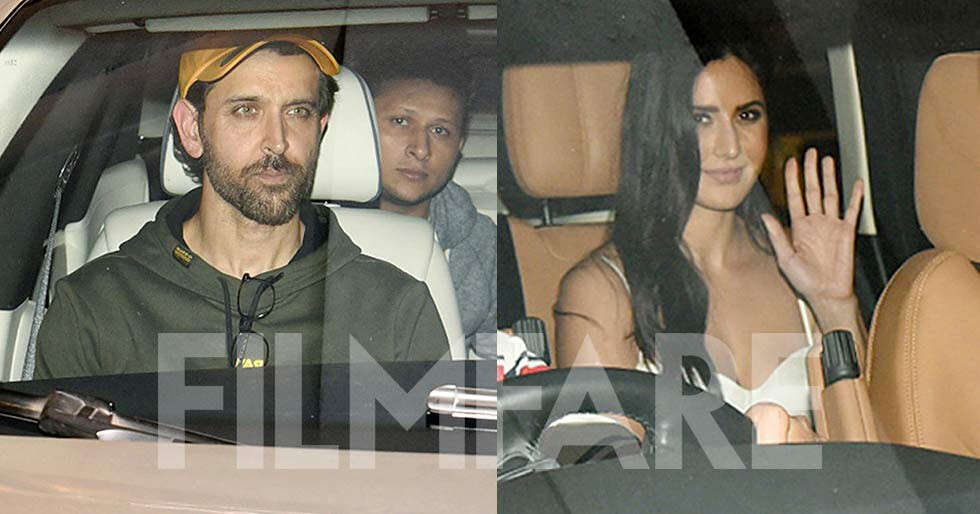 Katrina Kaif and Hrithik Roshan attend Ritesh Sidhwani’s house party ...