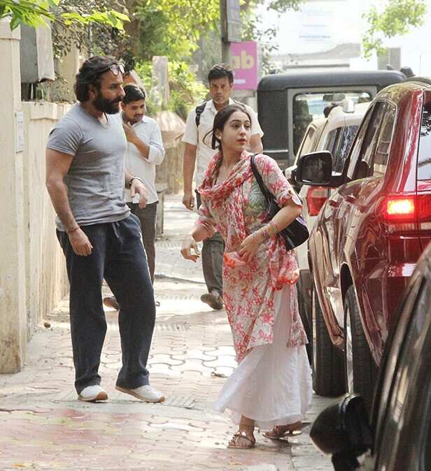 Saif Ali Khan Refutes Rumours Of Working With Daughter Sara Ali Khan