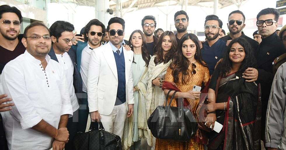 Photos: Bollywood stars reach Delhi to meet PM Narendra Modi | Filmfare.com