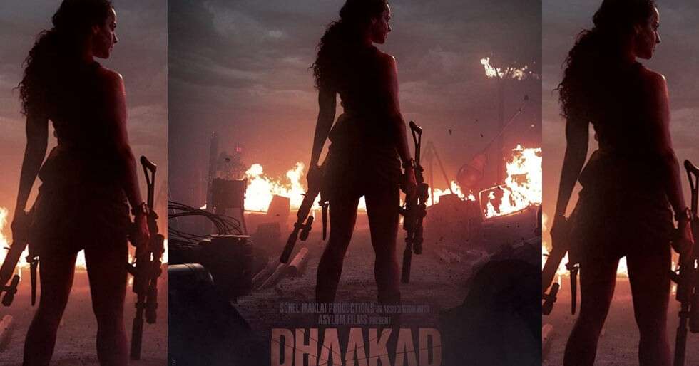 Kangana Ranaut slays in the first poster of Dhaakad | Filmfare.com