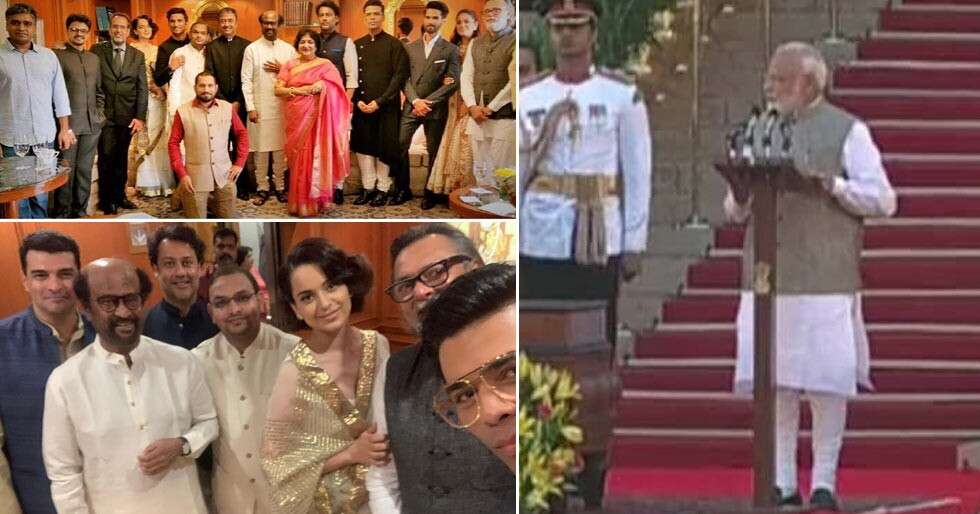 Pictures of Bollywood stars straight from PM Modi’s swearing-in ...