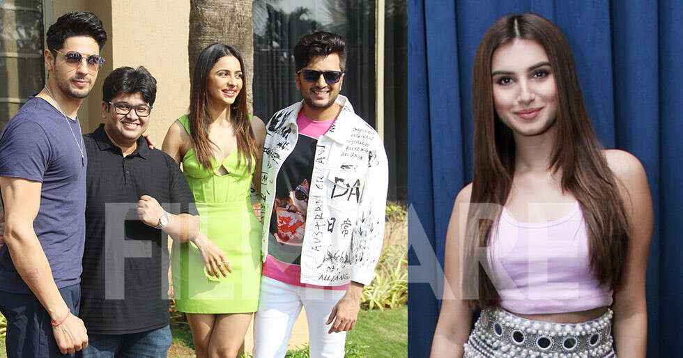Sidharth Malhotra, Tara Sutaria, Rakul Preet Singh and Riteish Deshmukh ...