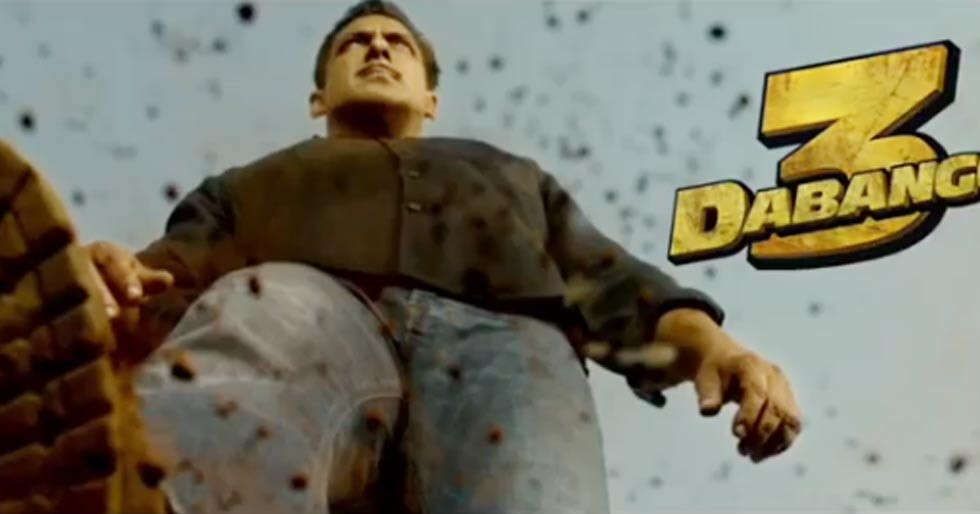 Salman Khan makes a stellar entry in the first motion poster of Dabangg ...