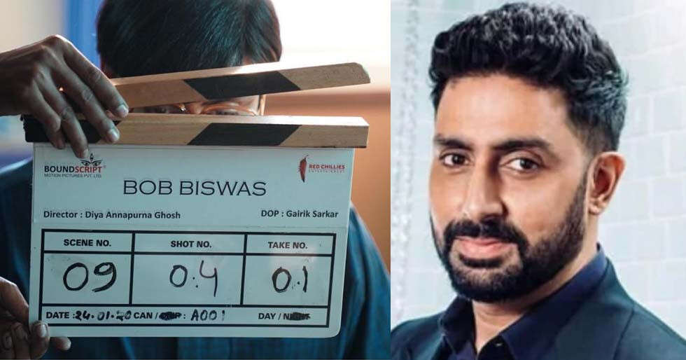 Abhishek Bachchan commences the shoot of Bob Biswas | Filmfare.com