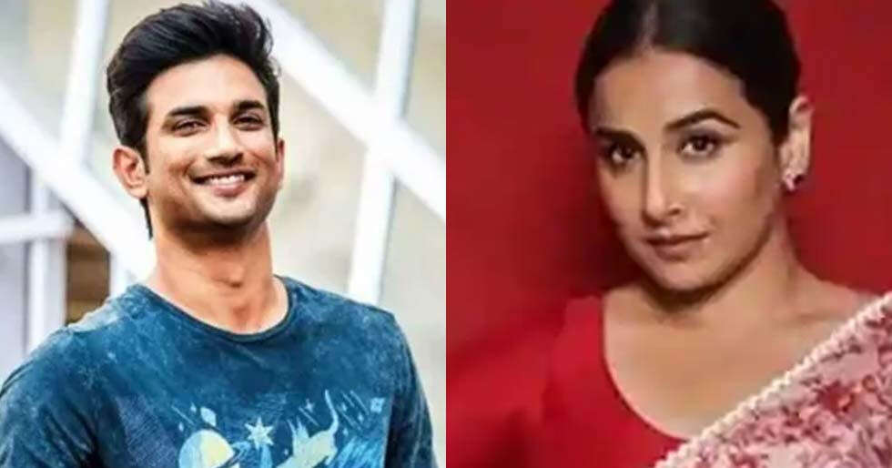 Vidya Balan shares her thoughts on the controversy post-Sushant Singh ...