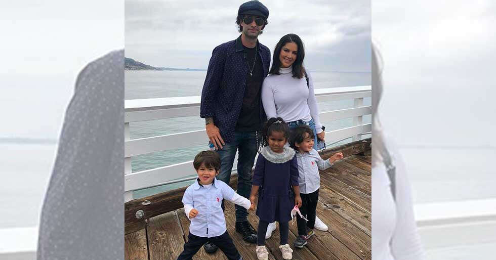 Sunny Leone’s Kids Put up a Cute Performance for Daniel Weber on Father ...