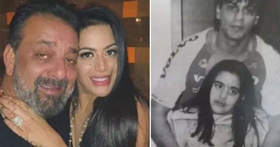 Here’s a throwback picture of Shah Rukh Khan and Trishala Dutt ...