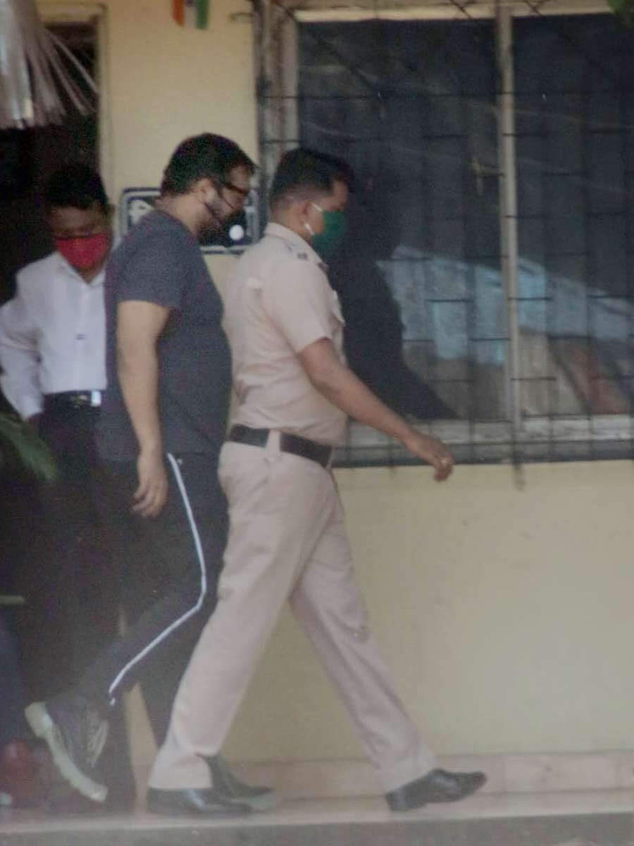 Spotted Anurag Kashyap Arrives For Questioning In Mumbai