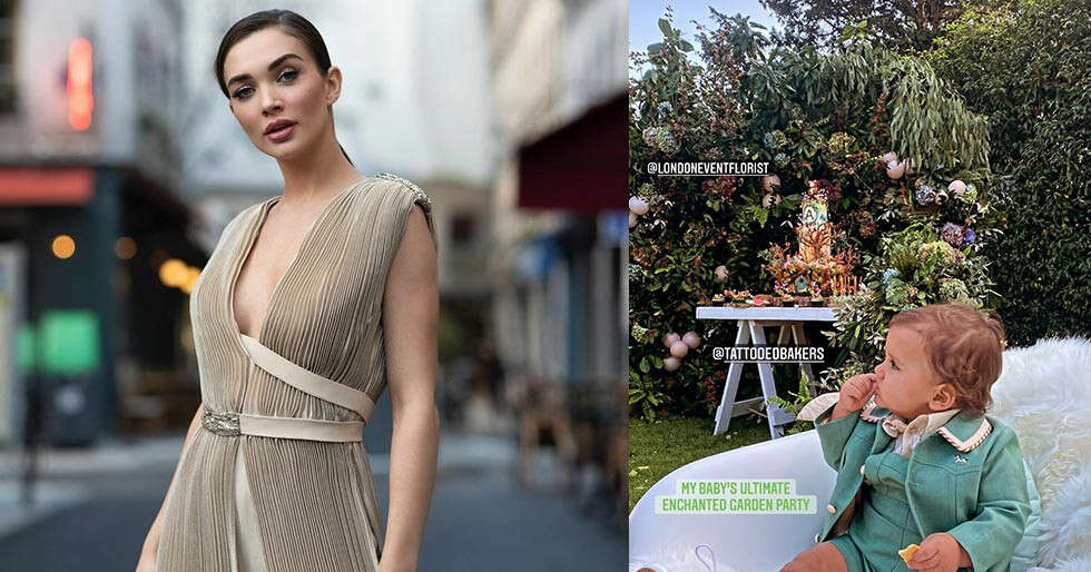 Amy Jackson went all out for her son Andrea’s first birthday bash ...