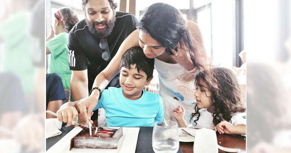 Allu Arjun makes his son’s birthday super-special in Maldives ...