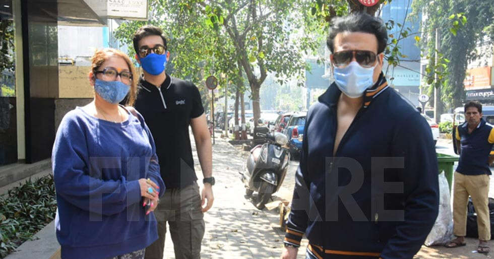 Photos: Govinda and his family gets snapped together | Filmfare.com