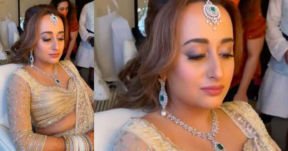 All about Natasha Dalal’s bridal look | Filmfare.com