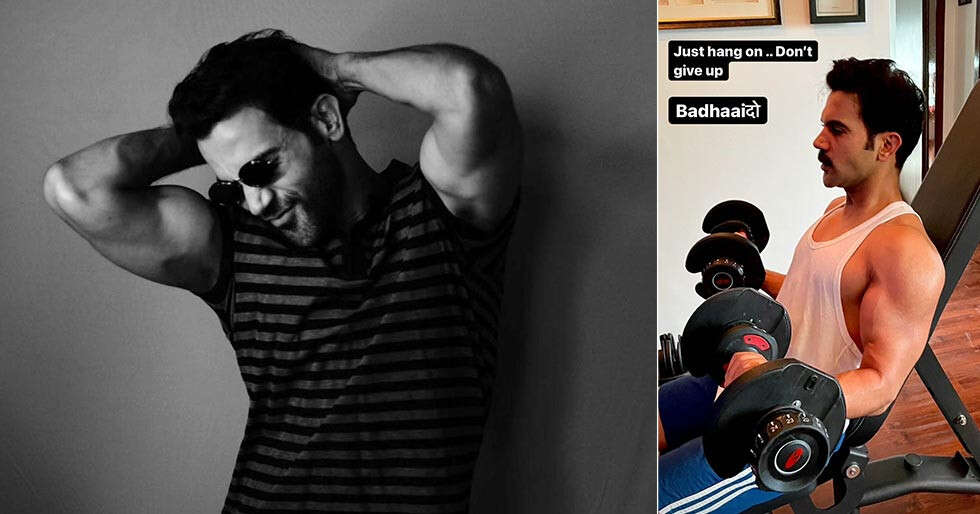 Rajkummar Rao beefs up for Badhaai Do and serves up some fitness ...