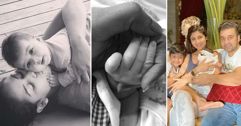 Looking back at ways stars introduced their babies to the world ...