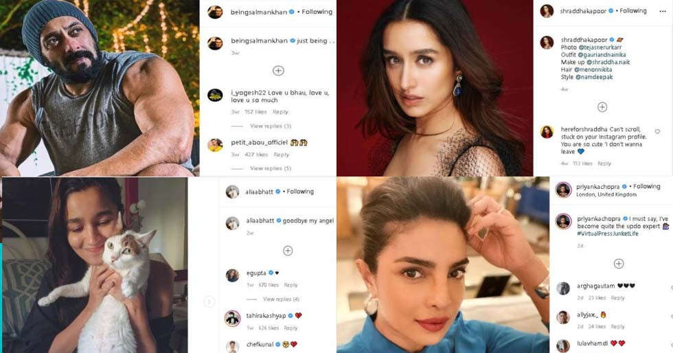 Top 10 Instagram Accounts of Bollywood Celebrities | Filmfare.com