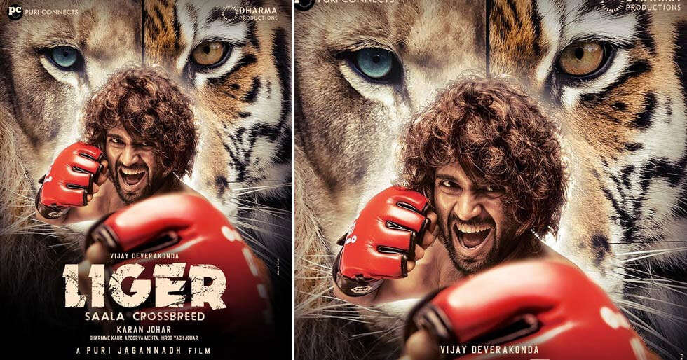 Vijay Deverakonda roars in the first look of Liger - Saala Crossbred ...
