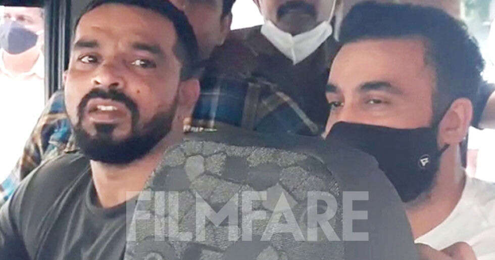 First visuals: Raj Kundra and Ryan Tharp reach Mumbai Esplanade Court ...