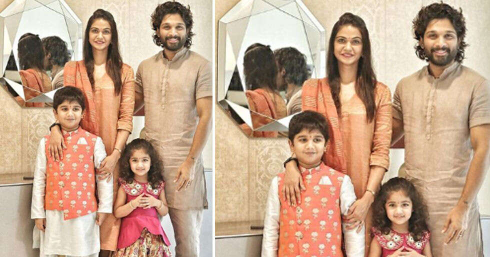 Allu Arjun shares video of meeting his family after 2 weeks in ...