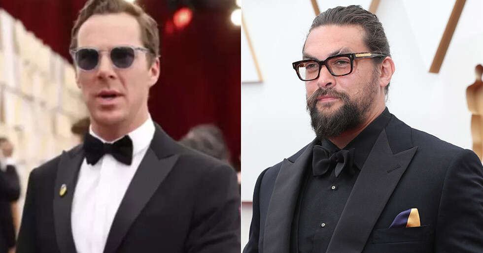 Benedict Cumberbatch and Jason Momoa show their support for Ukraine ...