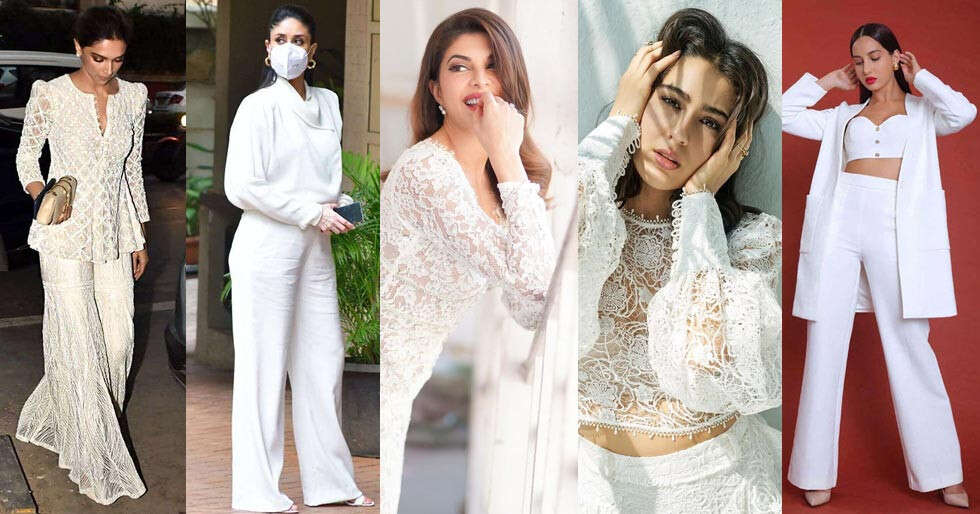 Bollywood Celebrities Express Their Love For All-White Outfits ...