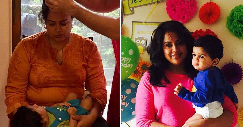 Sameera Reddy opens up about postpartum stress | Filmfare.com