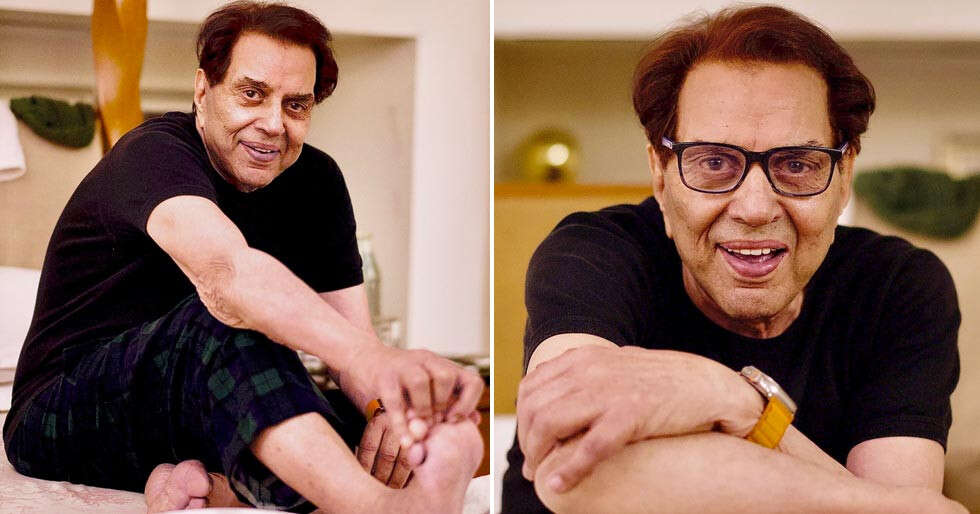 Dharmendra looks youthful in new pics | Filmfare.com