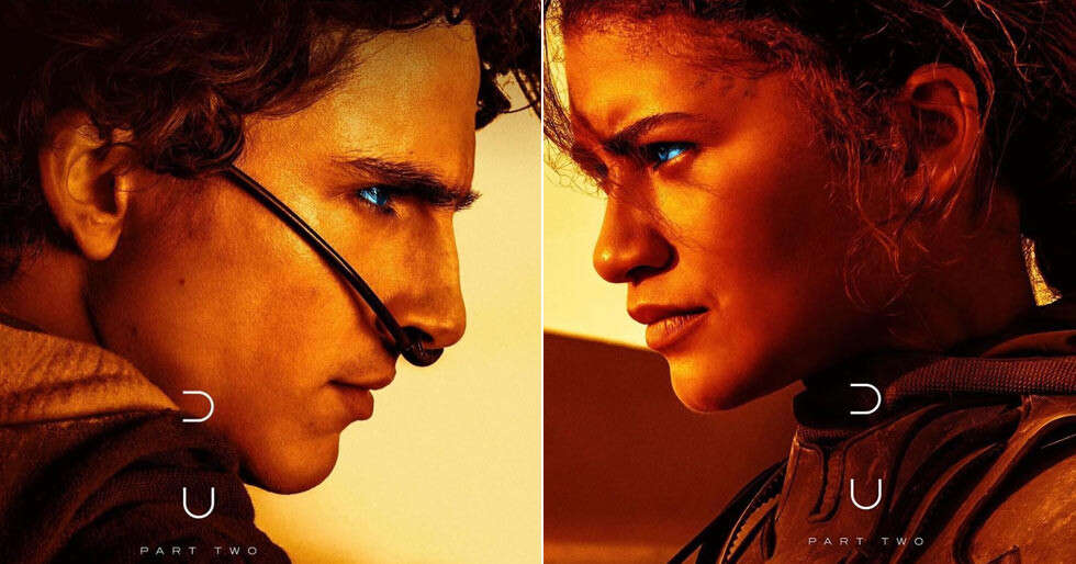 Dune: Part Two posters give a closer look at Zendaya, Timothée Chalamet ...
