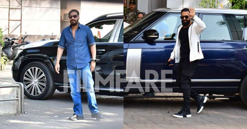 KGF fame Yash and Ajay Devgn get snapped in a casual look at the ...