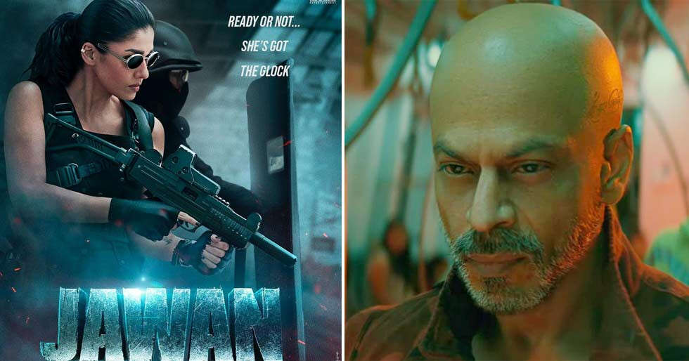 Shah Rukh Khan introduces Nayanthara as the "thunder" in the new Jawan poster | Filmfare.com