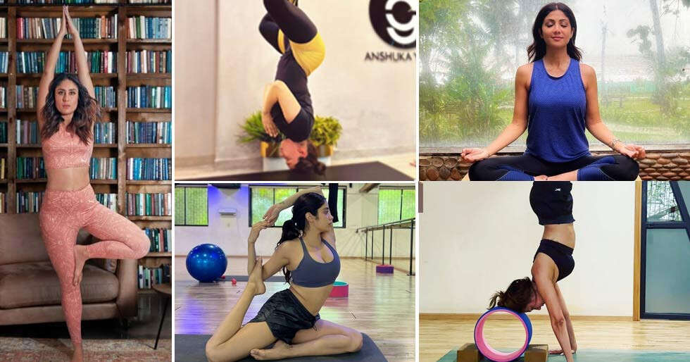 International Day of Yoga: 14 Bollywood divas who swear by Yoga ...