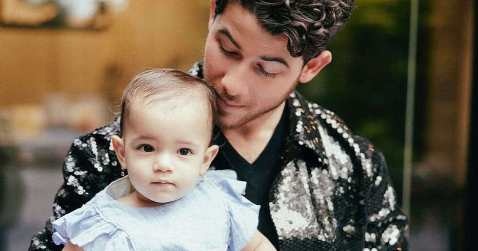 Nick Jonas' father-daughter bond shines in an adorable photo with baby ...