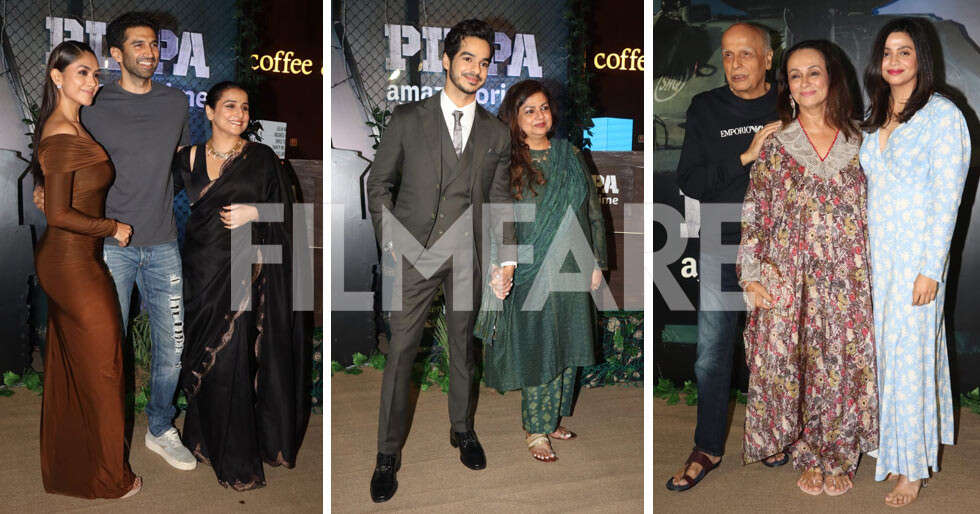 Ishaan Khatter, Mrunal Thakur, Aditya Roy Kapur and others get clicked ...