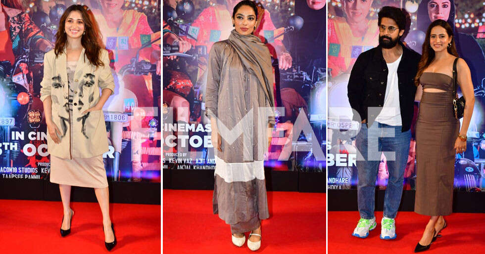 Dhak Dhak: Tamannaah Bhatia, Dia Mirza and others arrived in style at ...