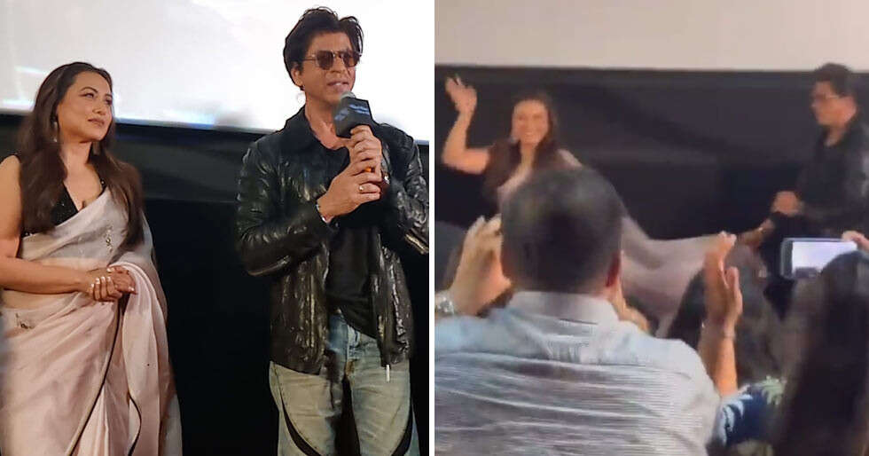 Shah Rukh Khan carries Rani Mukerji’s pallu at Kuch Kuch Hota Hai ...